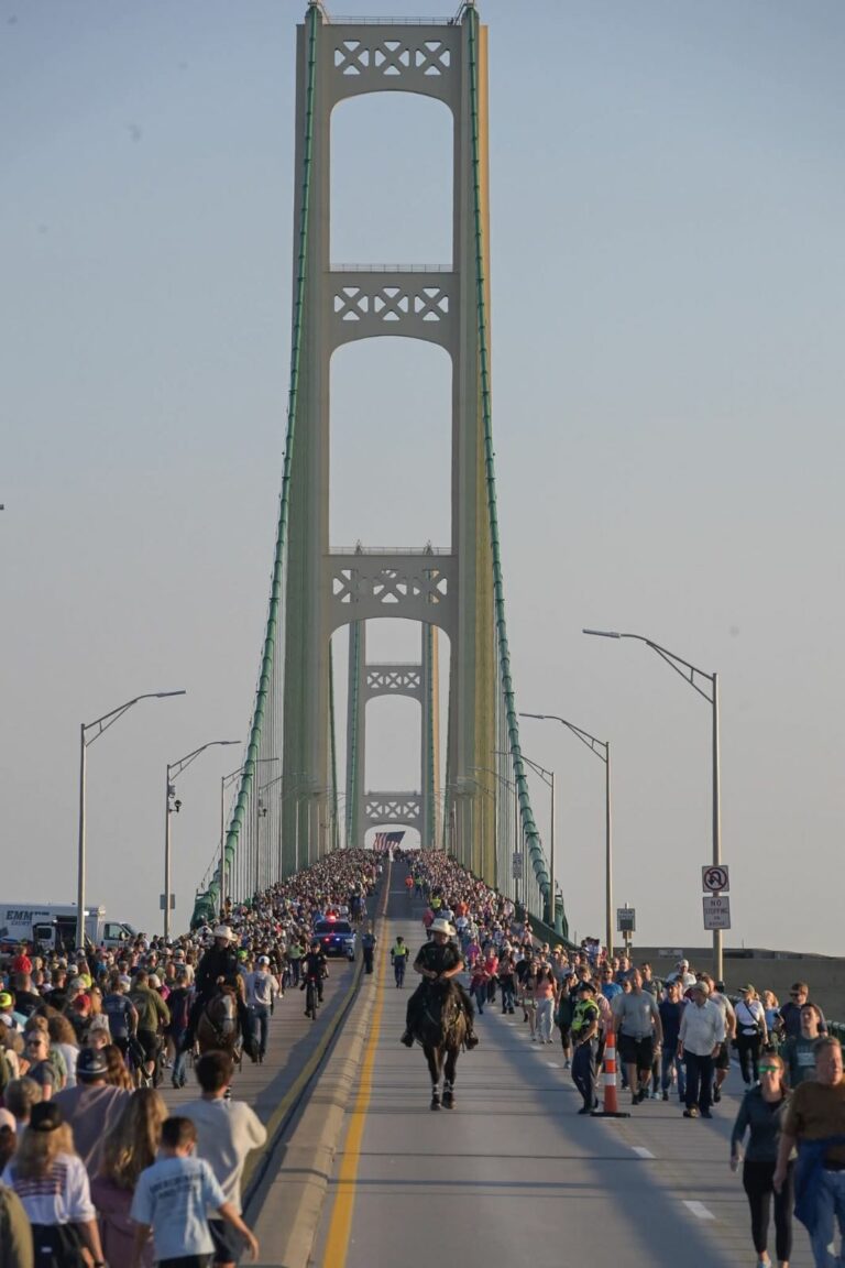 33 000 Visit The Mighty Mac For The 2025 Annual Bridge Walk Mackinac